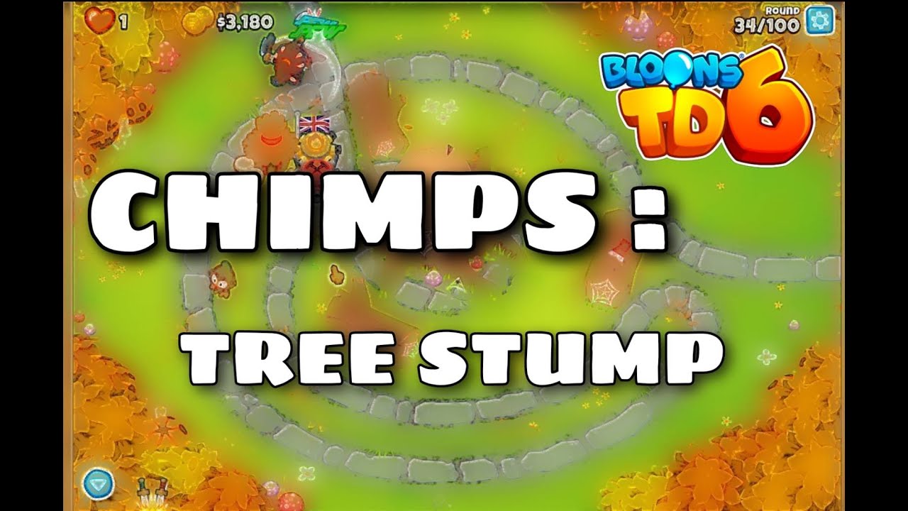 BTD6 - Tree Stump CHIMPS Oct 2022 [Oct, 2022] - YouTube