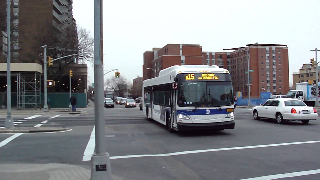 MTA New York City Bus: New Flyer XD40 #4844 B15 @ Elderts Lane and ...