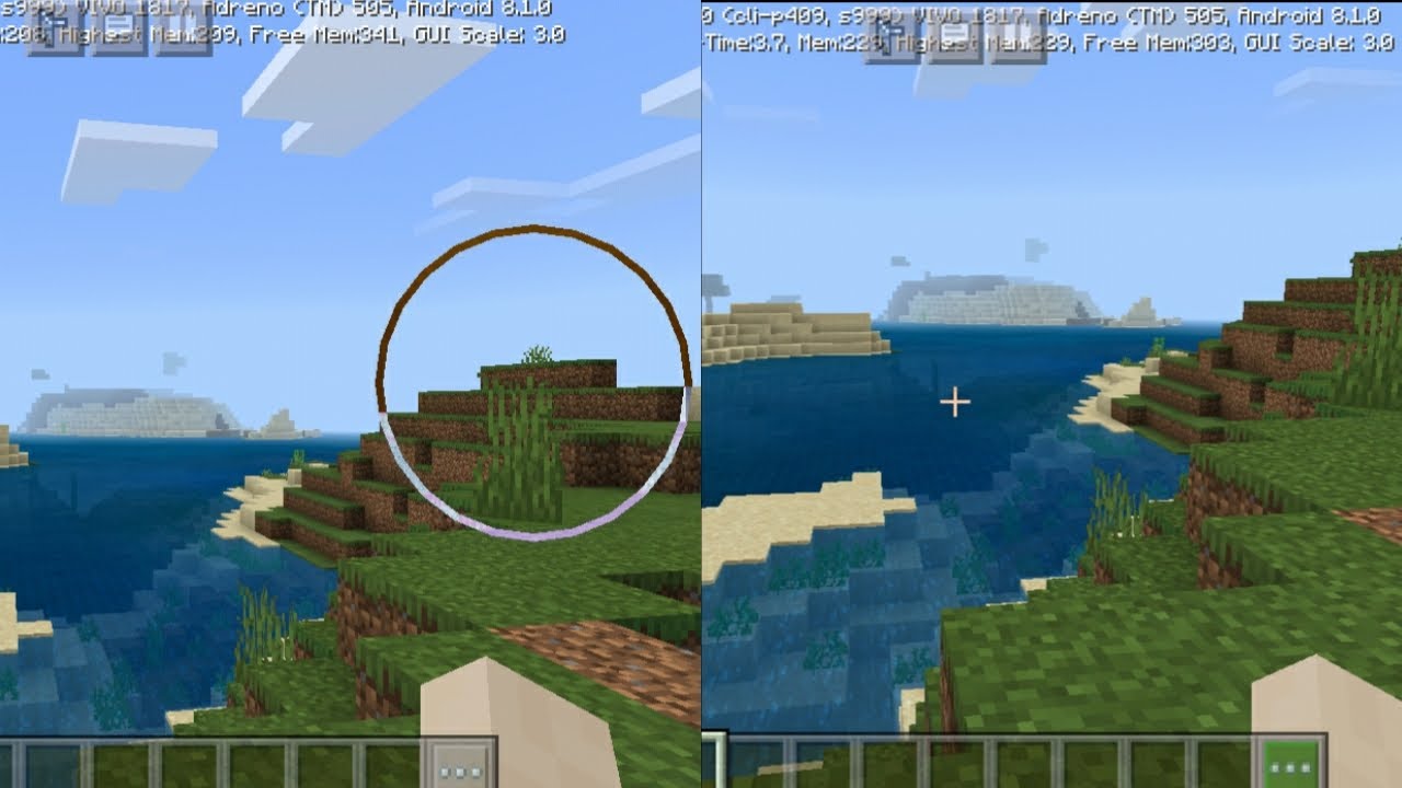 Minecraft : cara mengubah kursor "lingkaran" menjadi "plus" - YouTube