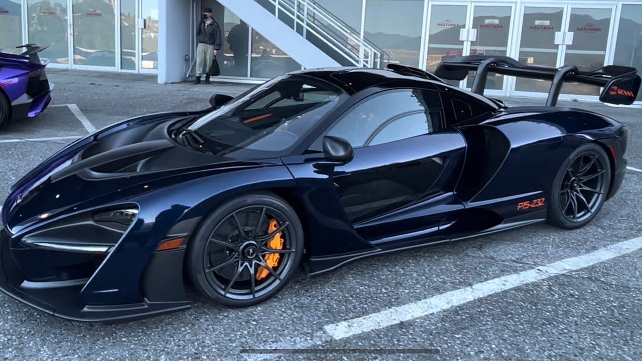 McLaren Senna steals the show at the Vancouver Race Track. Horsepower ...