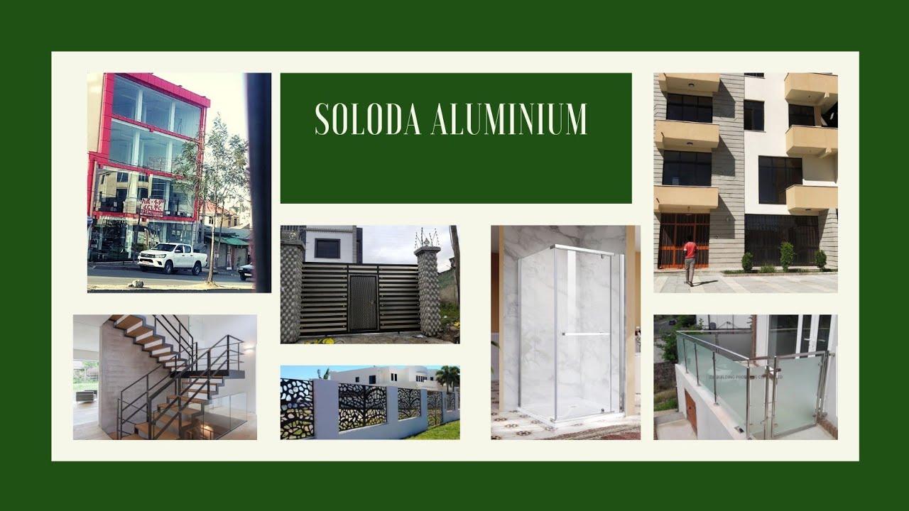 soloda aluminium project galary photo collage - YouTube