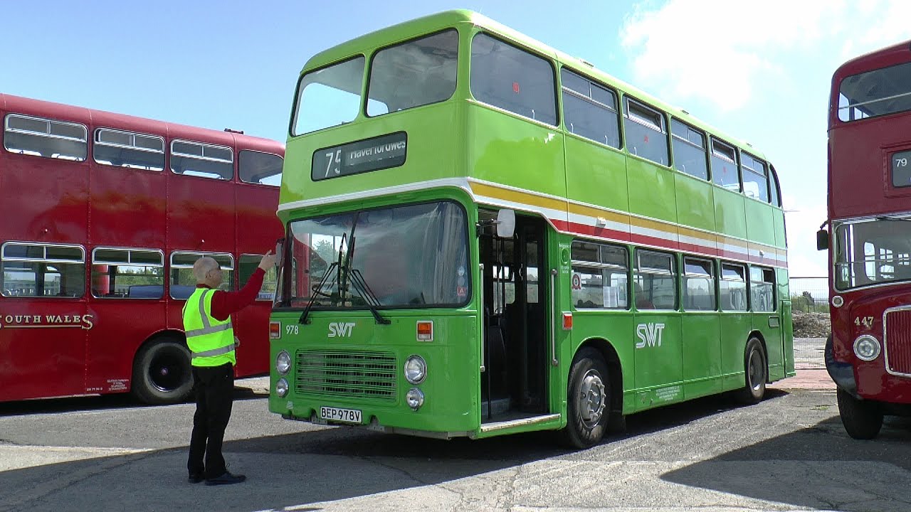 Swansea Bus Museum Running Day (Road Trip 1~ Swansea City Centre014/05/ ...