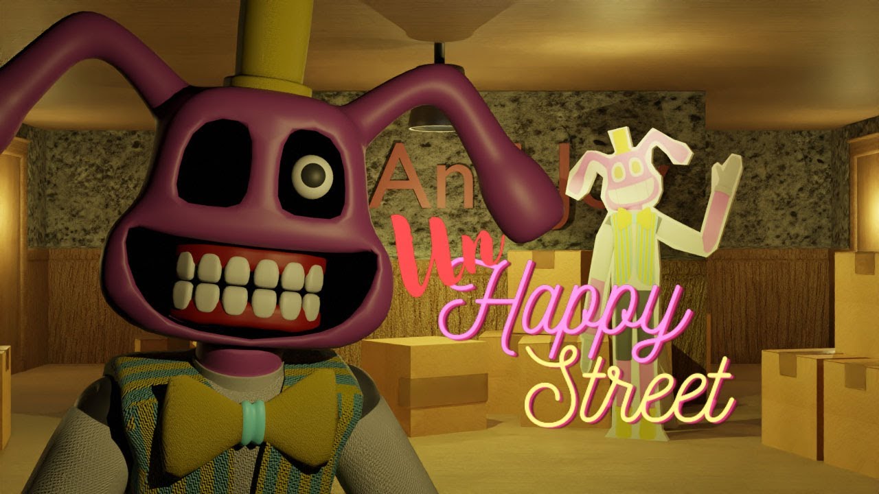 UnHappy Street Horror Game - YouTube