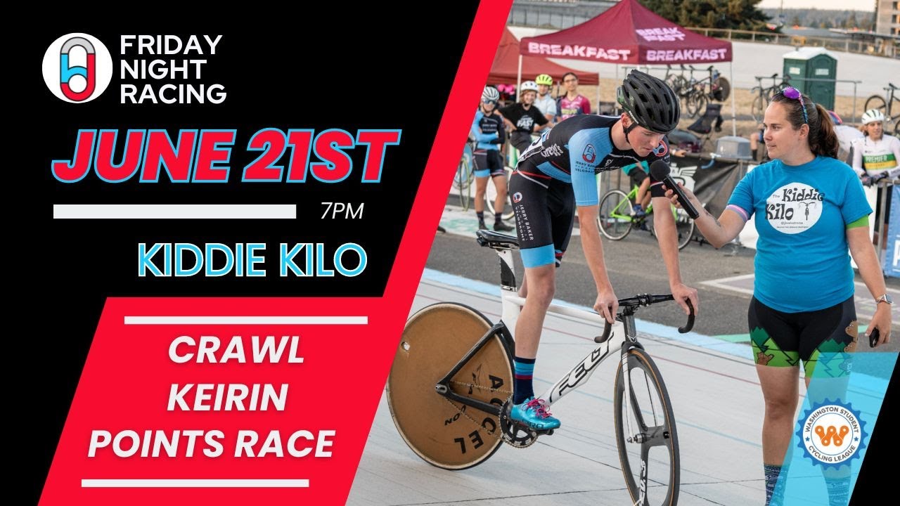KEIRIN RACING! Rain-outs be darned, Marymoor Crawl, Mile, and a big ...
