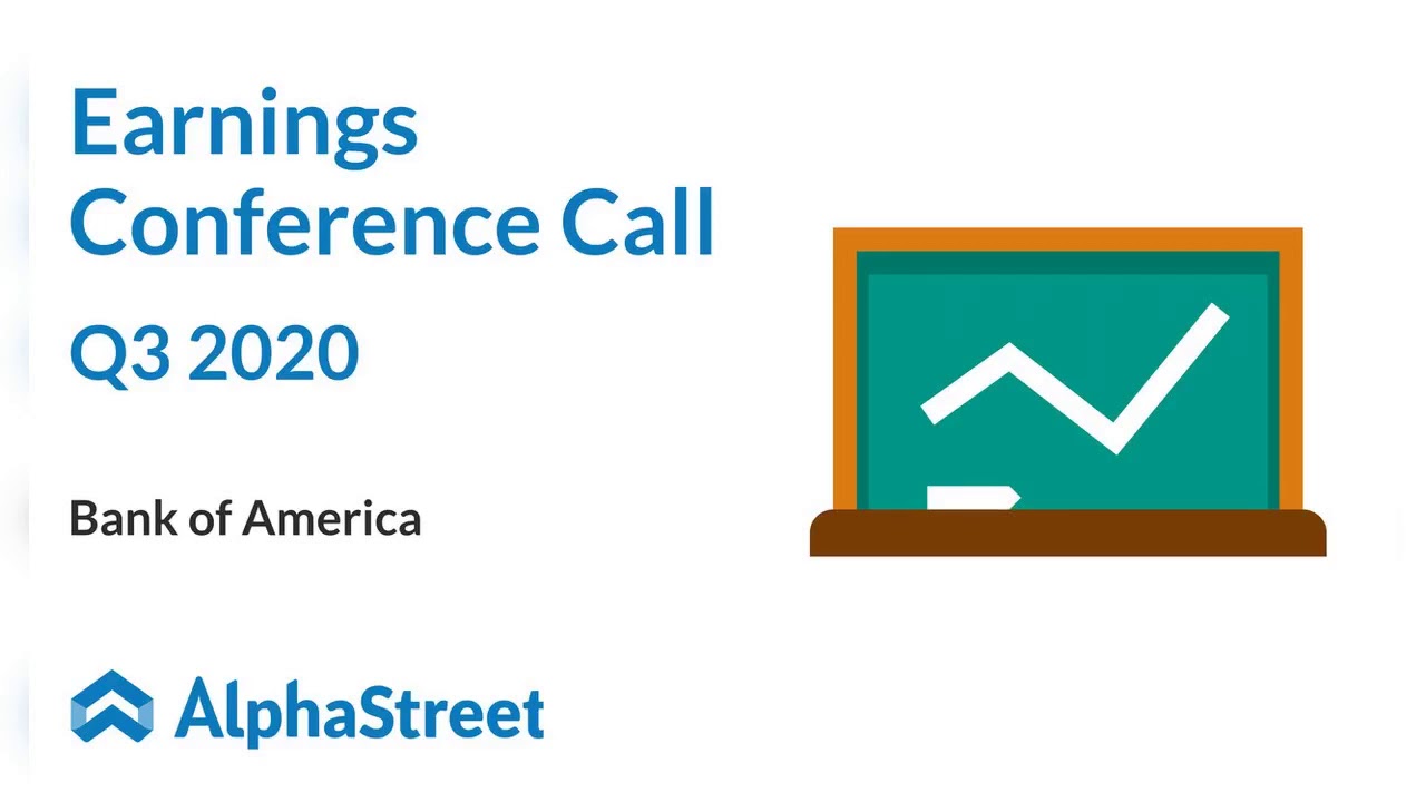 Bac Stock Bank Of America Q3 2020 Earnings Conference Call Youtube