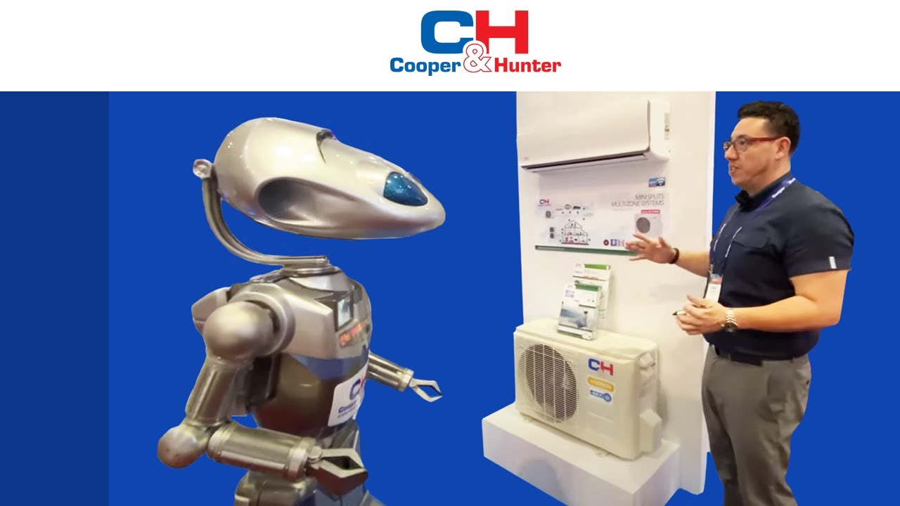 Cooper&Hunter Products at AHR Expo 2020 with Robot Millennia - YouTube