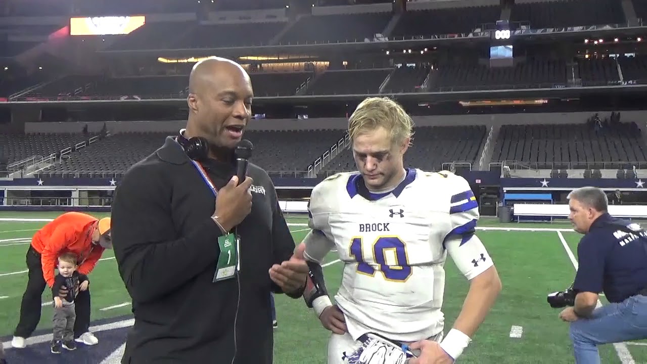 Brock Runningback Toby Morrison 12 14 2017 - YouTube