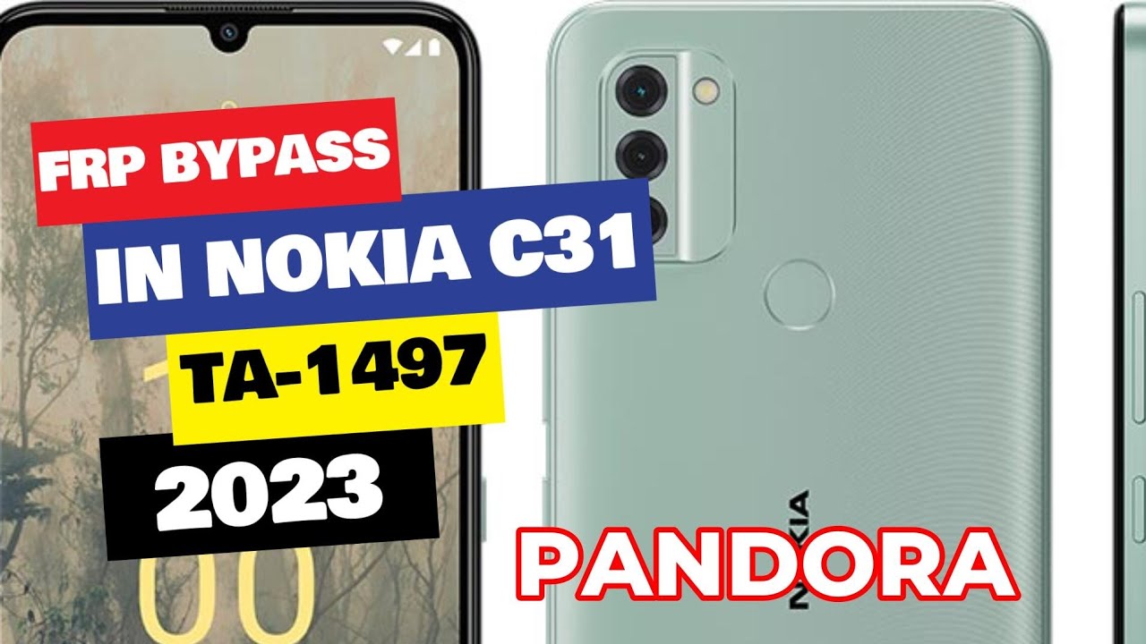 Frp Bypass|Remove In NOKIA C31|NOKIA TA-1497 HardReset Pin|Pattern ...