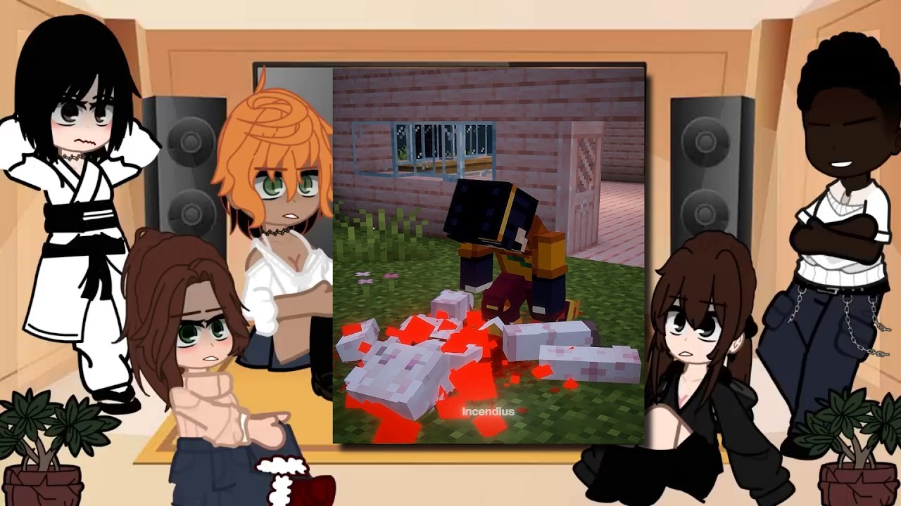 [NTR] Kokujin no Tenkousei React to Hiroki as INCENDIUS | Minecraft ...