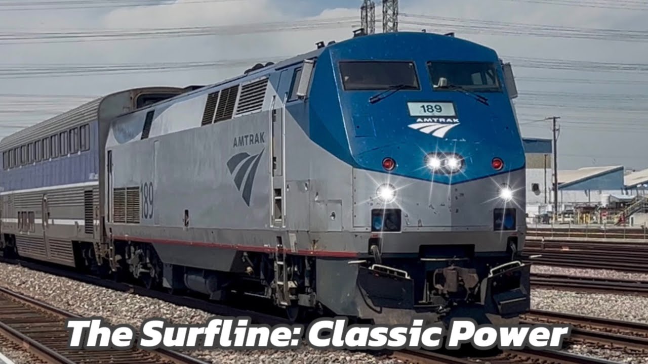 Railfanning The Surfline S2 Ep. 3: Classic Power On The Pacific ...