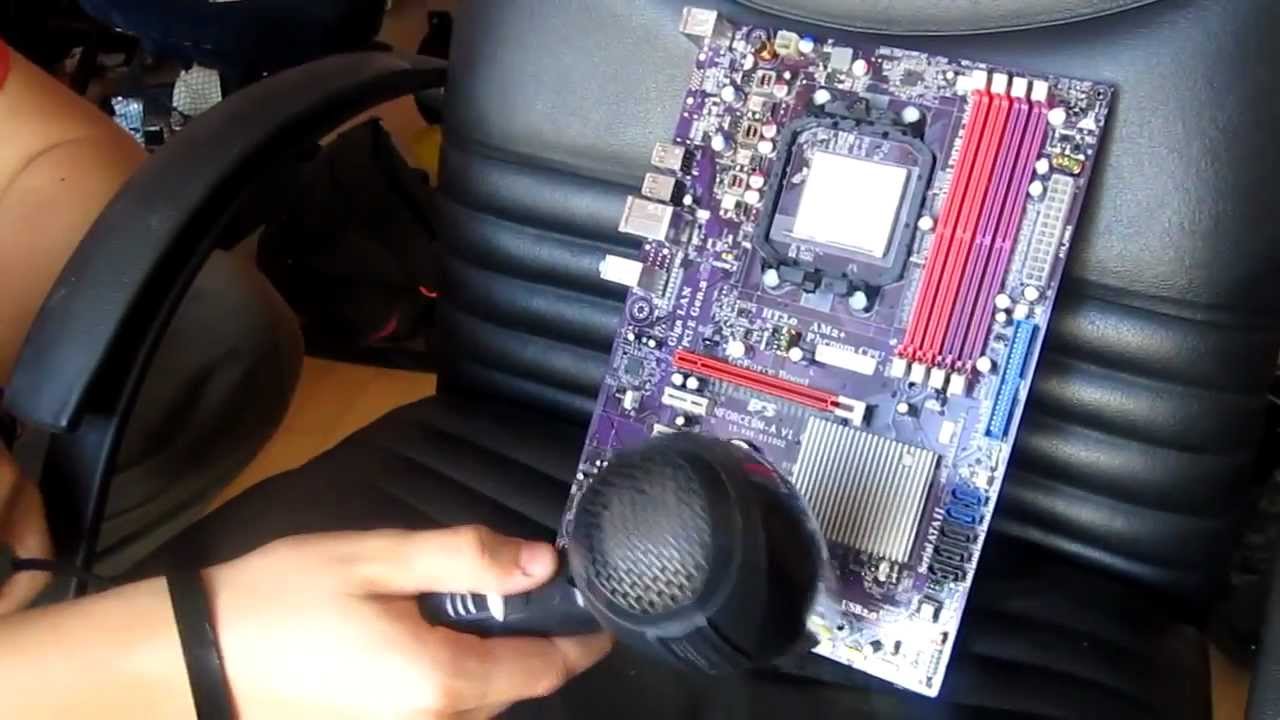 How to clean your motherboard - YouTube