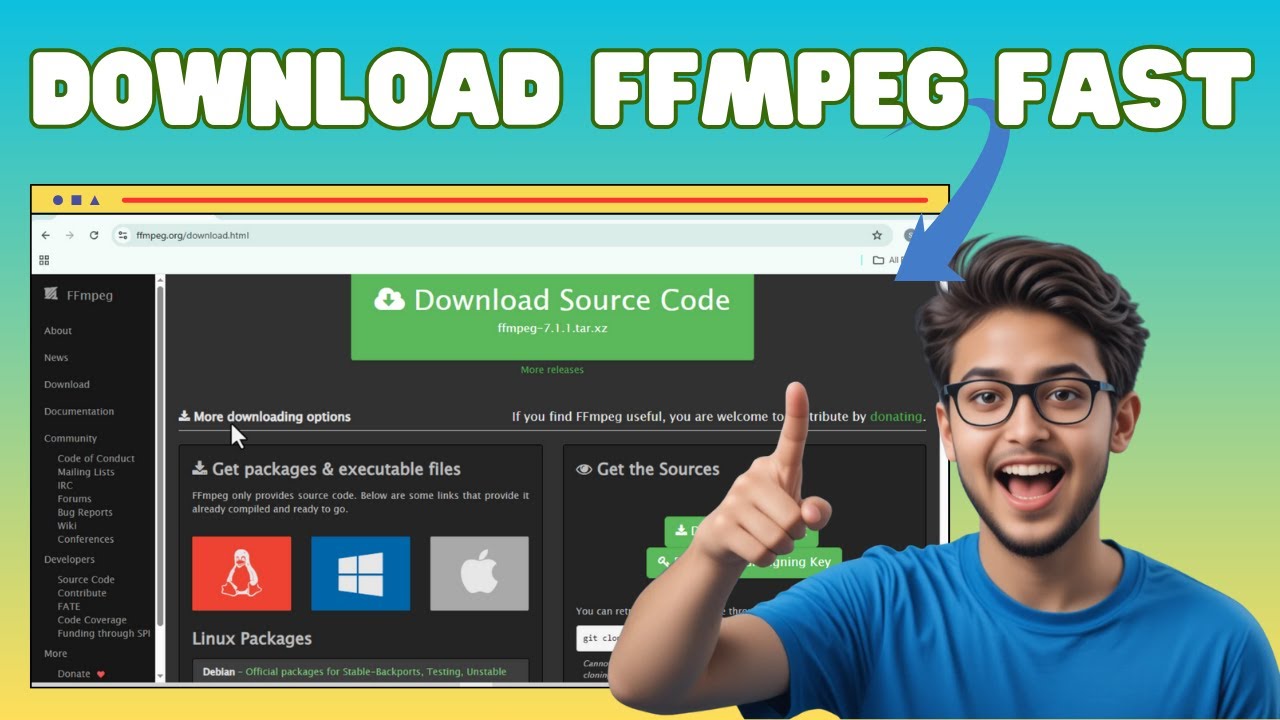 How To Download and Set Up FFmpeg in ShareX | Complete Guide (2025) - YouTube