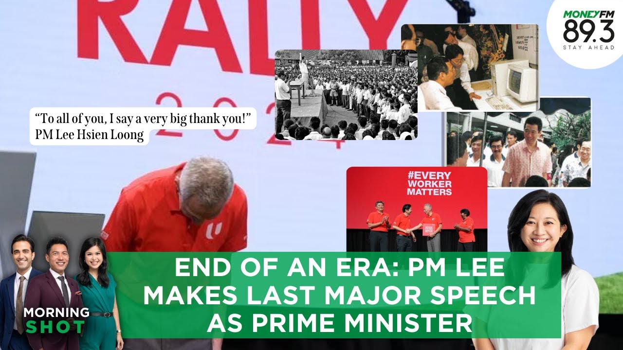 End of an era: PM Lee makes last major speech as Prime Minister at May ...