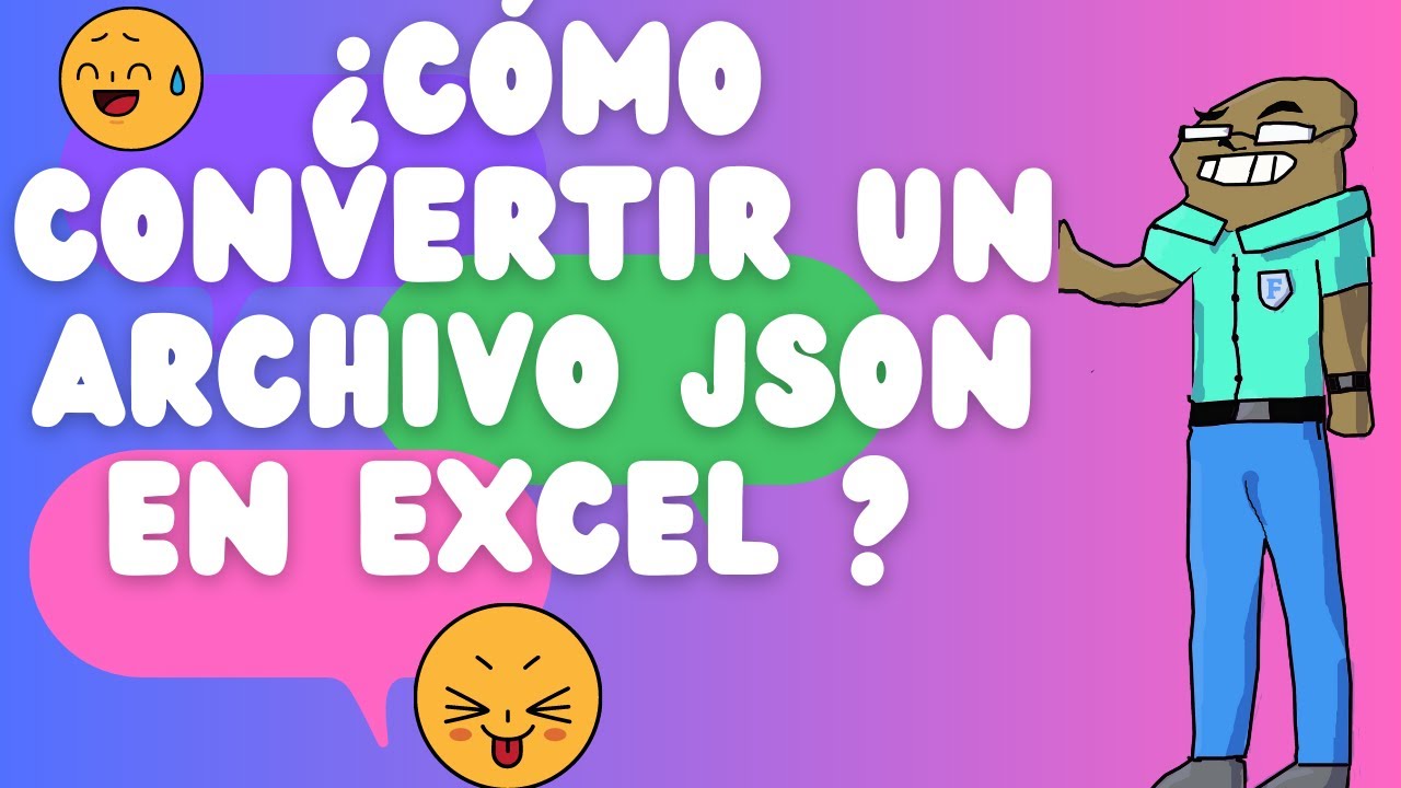 Cómo Convertir Un Archivo Json En Excel Youtube