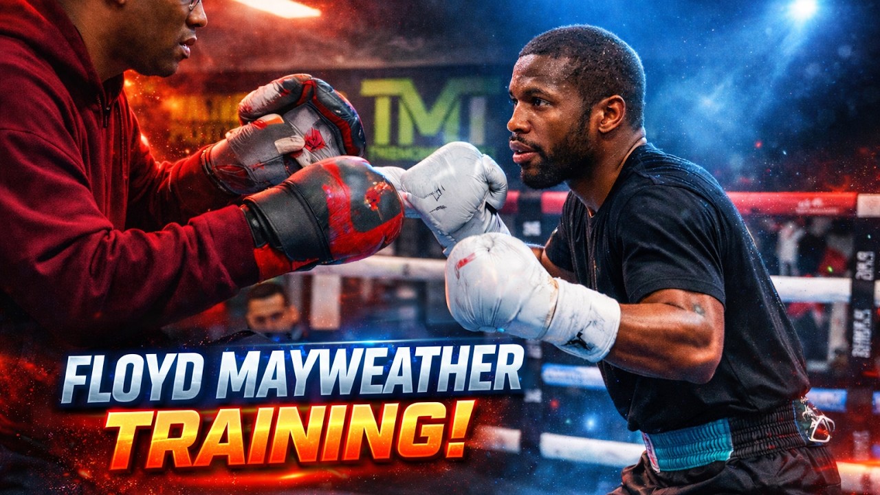 47-Year-Old Mayweather Looks SHARP in New Training for April Showdown ...