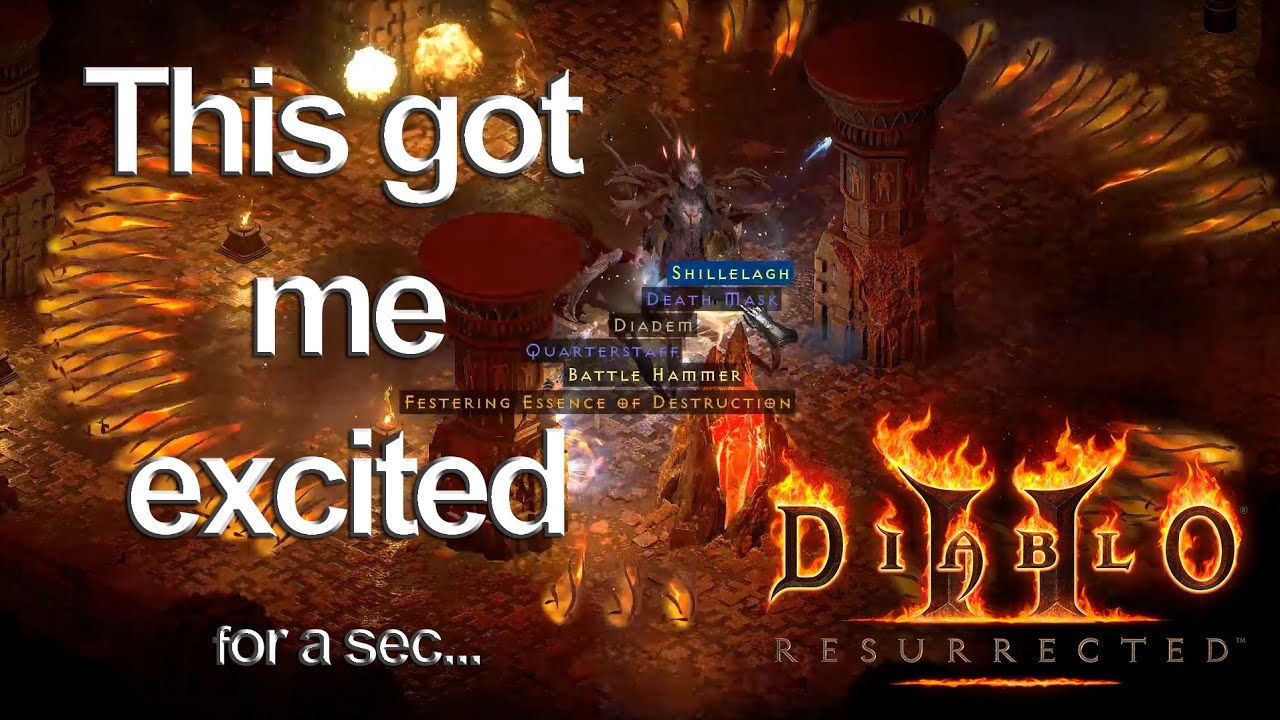 Diablo 2 Resurrected - Griffon's Eye Diadem Dropped! Oh Wait. RIP ...