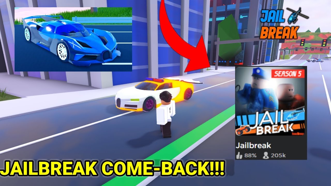 Jailbreak is making a comeback...Not dying anymore??|Asimo|(Roblox ...