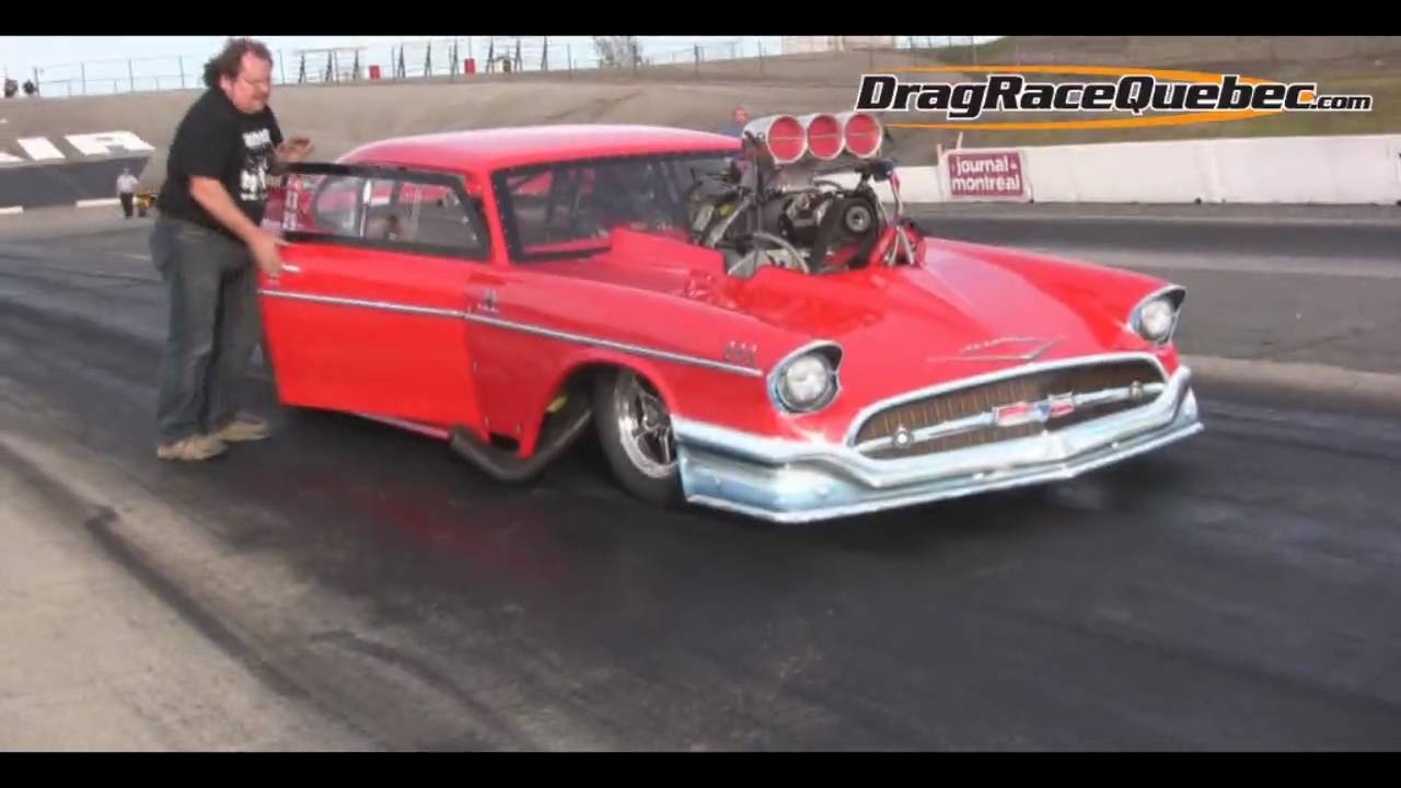 KILLER MAN'S RACE '09 - Sanair - Alain Langlois Top Sportsman '57 Chevy ...