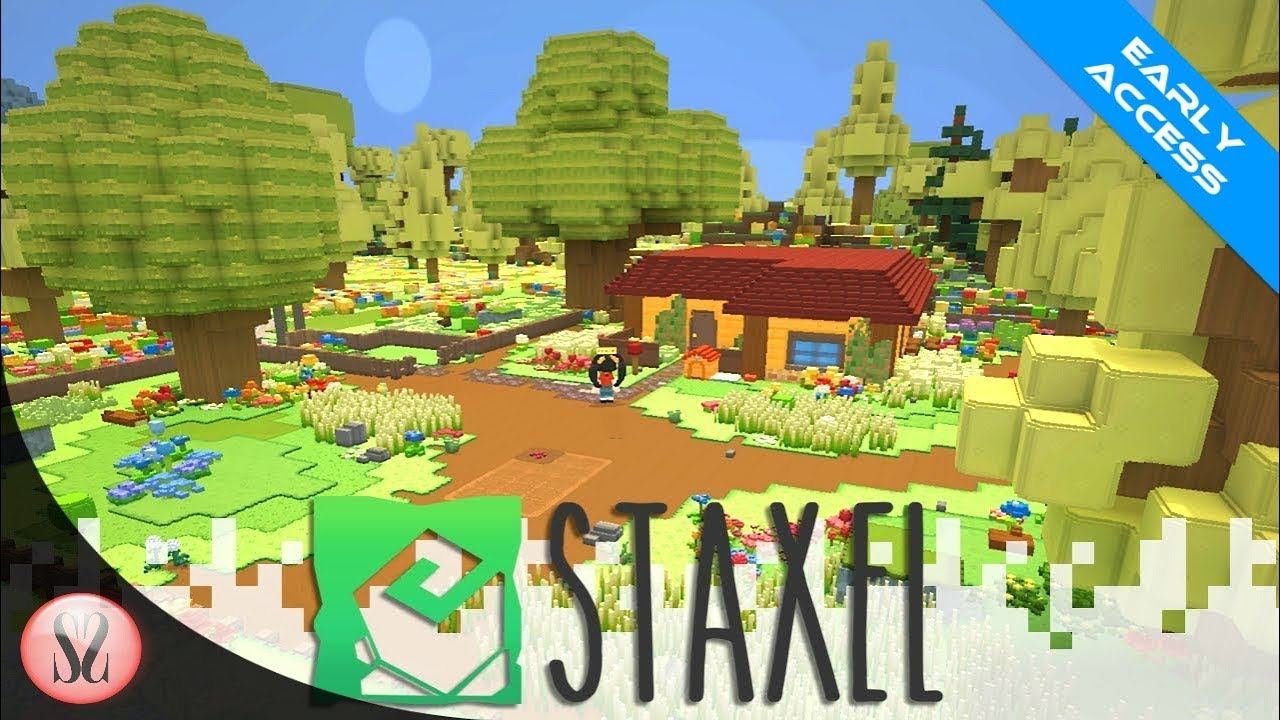 Staxel Gameplay {Steam Early Access] - YouTube