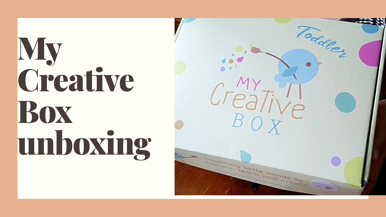 My Creative Box unboxing- Toddler subscription box - YouTube