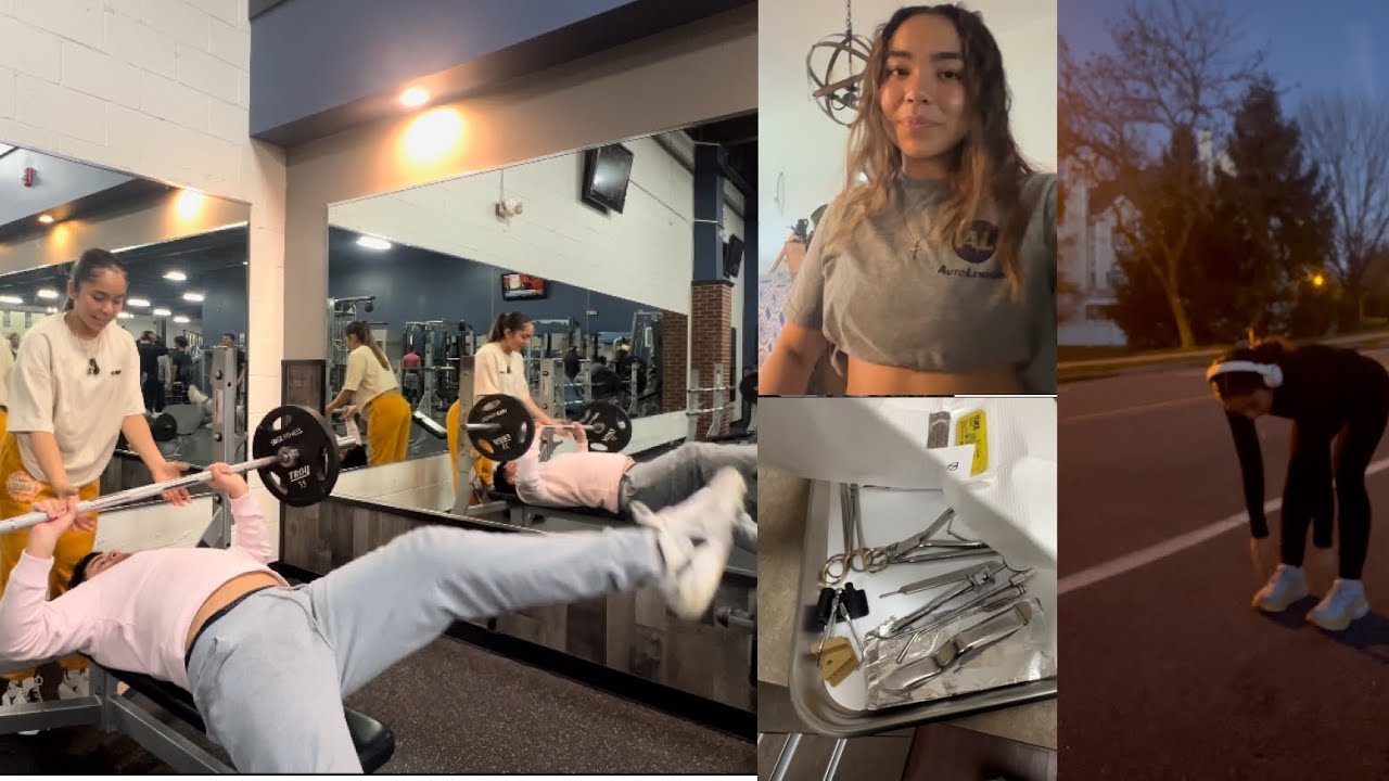 SPEND THE DAY W ME !! (my routine, gym w jaime, work) - YouTube
