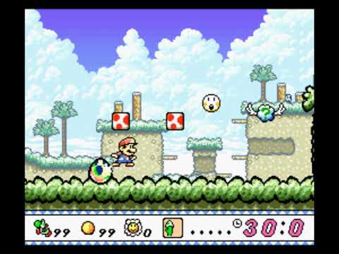 Yoshi's Island Prototype Adult Mario - YouTube