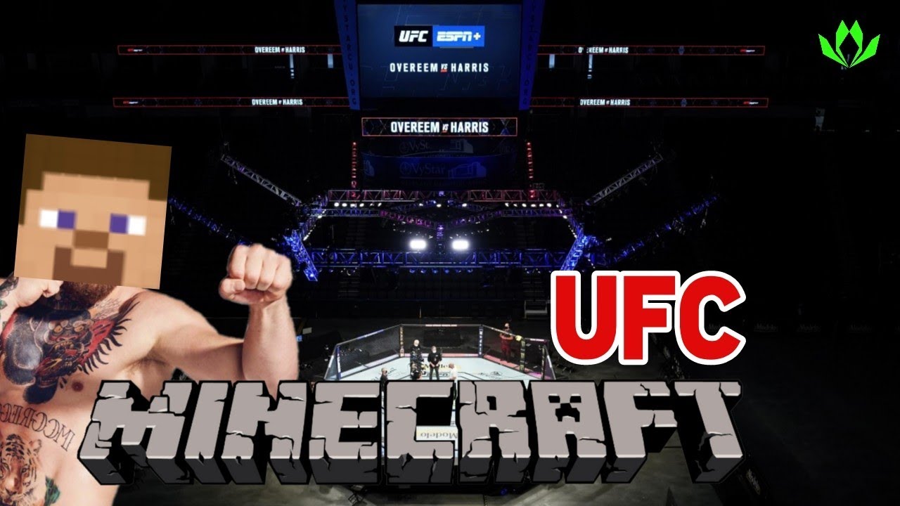 UFC Minecraft Stadium - Custom Arena Builds - YouTube