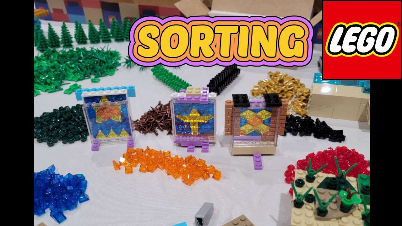 How to sort Lego #Lego #legocity #legos #sort #sorting - YouTube