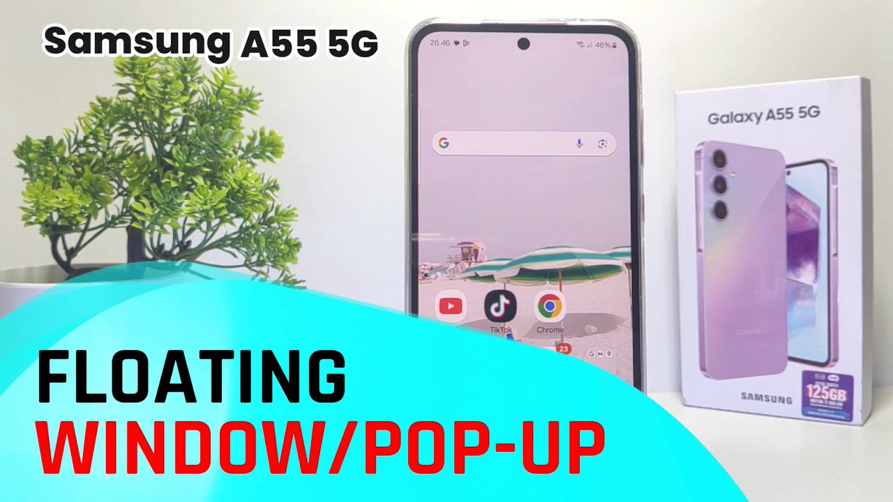 Cara Floating Window Samsung A55 5G | Jendela Mengambang di HP Samsung - YouTube