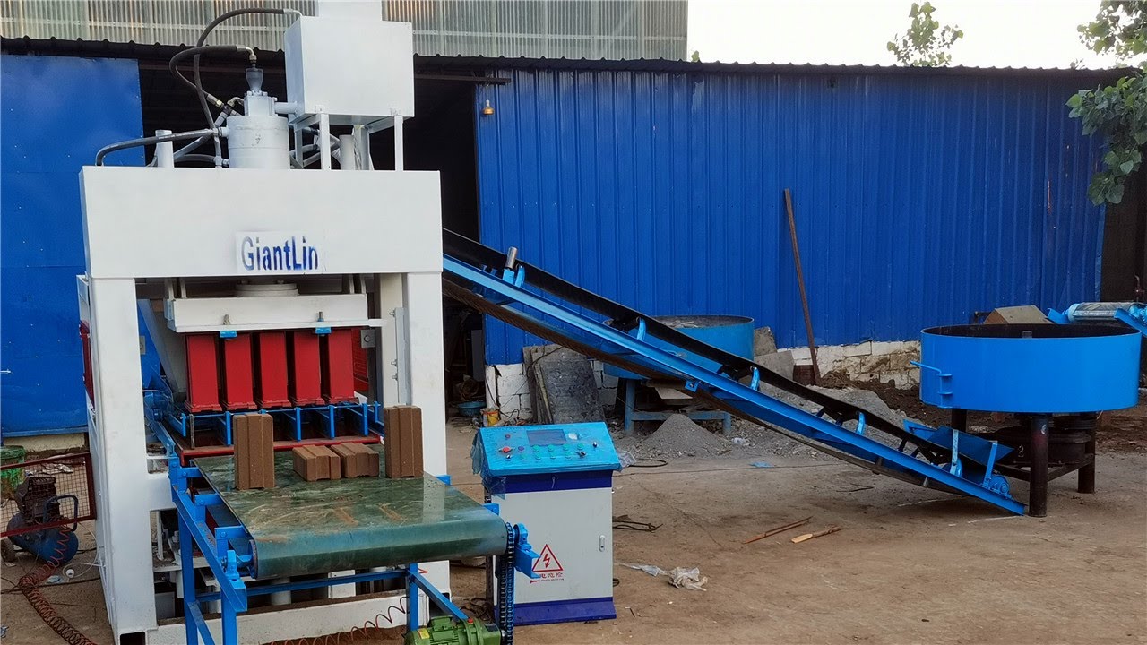 100T pressure automatic soil cement clay interlocking lego bricks ...