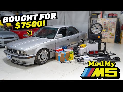 Quick & (Not so) Easy BMW M5 Build - Part 1