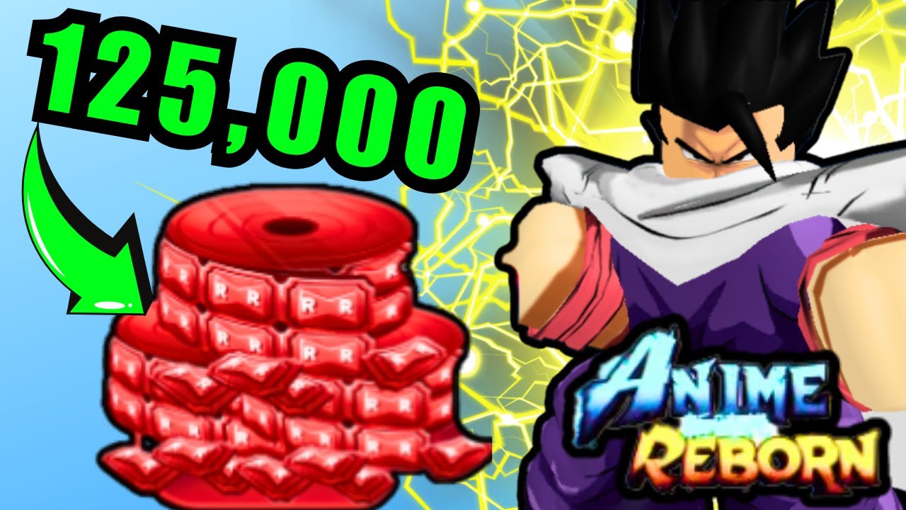 I spent 125,000 red tickets to get Beast Gohan in Roblox Anime Reborn ...