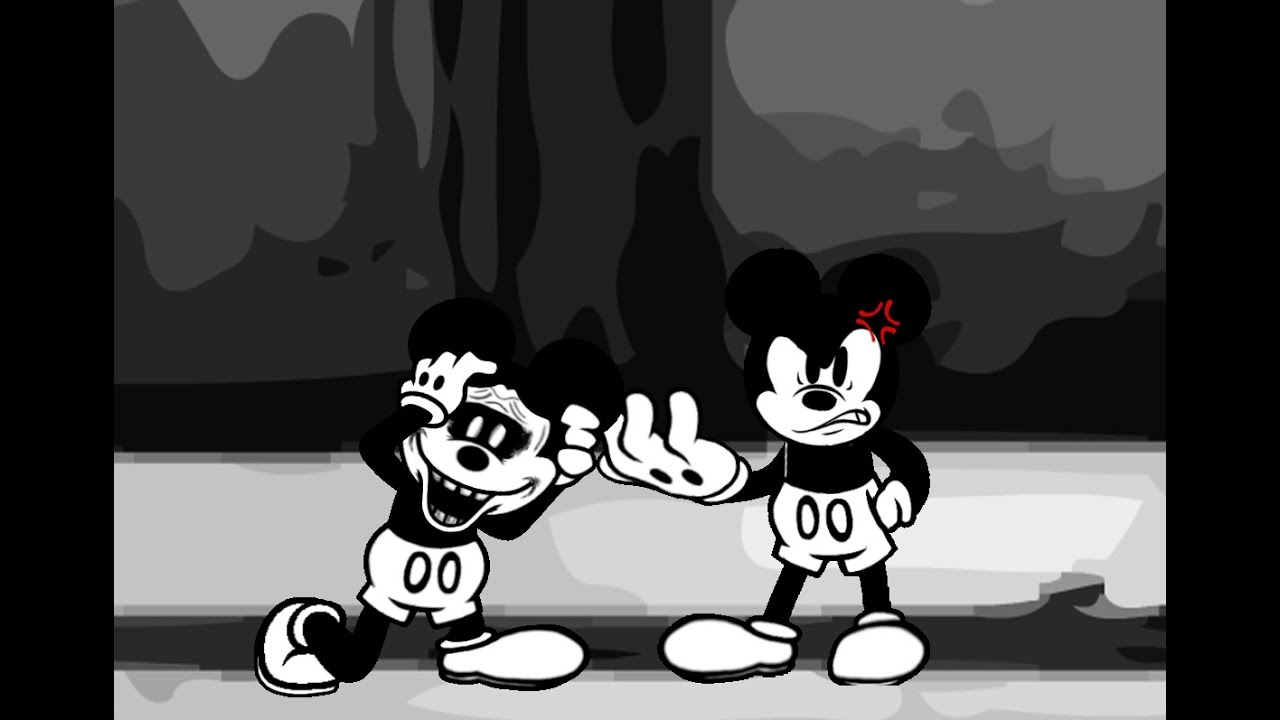 【FNF】Confronting-Yourself But SNS Mickey Mouse And SNS Mickey Mouse ...