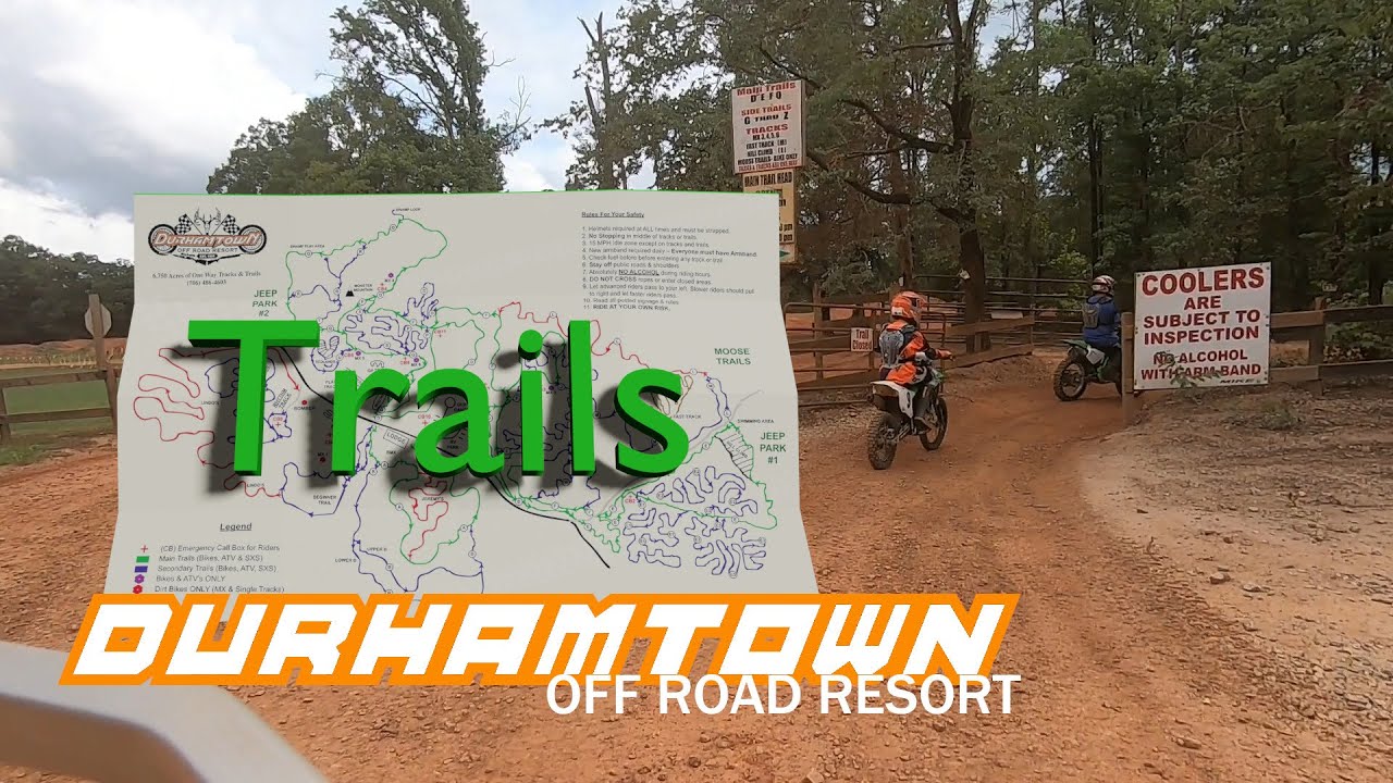 Durhamtown Offroad Resort (Main Trails) - YouTube