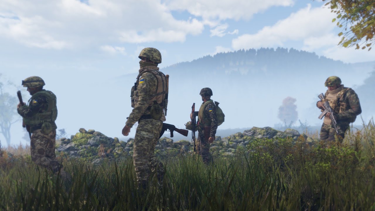Битва за Шаховку в Arma 2. NATO VS Russia - YouTube