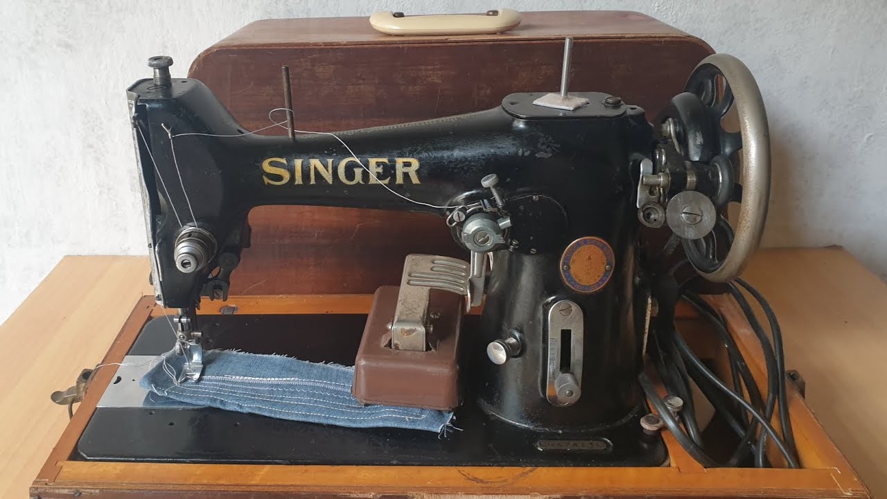 Singer model 206k sewing machine review - YouTube