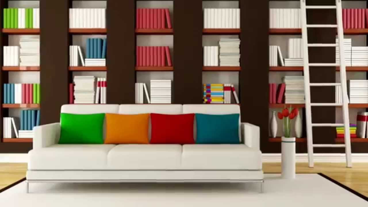 Bookcases and Home Libraries video - YouTube