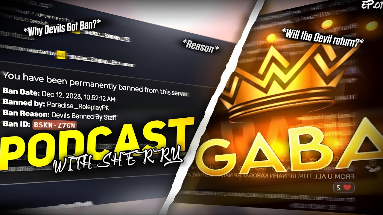 The Untold Story Of Devils Gang Feat : Mr Gaba Aka Devil's Founder | Podcast With Sherry | Ep 1 ...