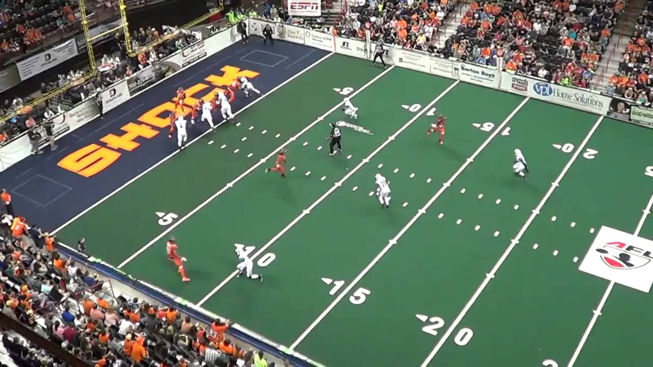 Warren Smith QB 2015 Spokane Shock 6 game highlight - YouTube