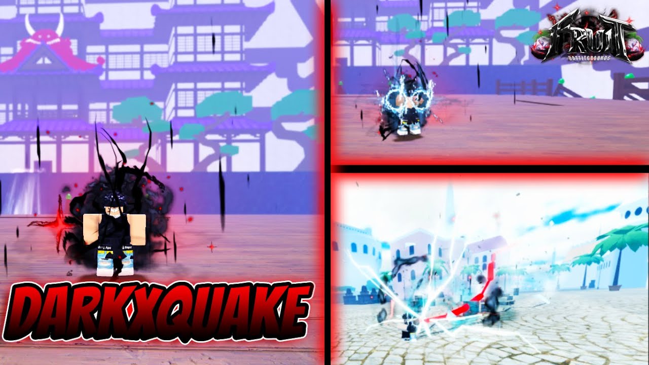 Obtaining DarkXQuake In Roblox | Fruit Battlegrounds - YouTube