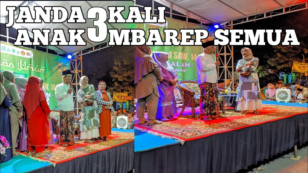 GUS PEYEK NEMU JANDA 3 KALI PUNYA ANAK 3 BEDA BAPAK SMUA | GUS PEYEK # ...