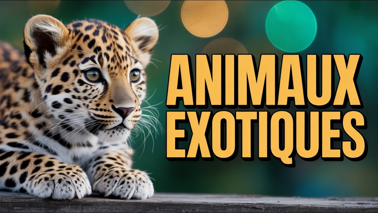 Top 3 des animaux exotiques INCROYABLES que vous pouvez posséder ...