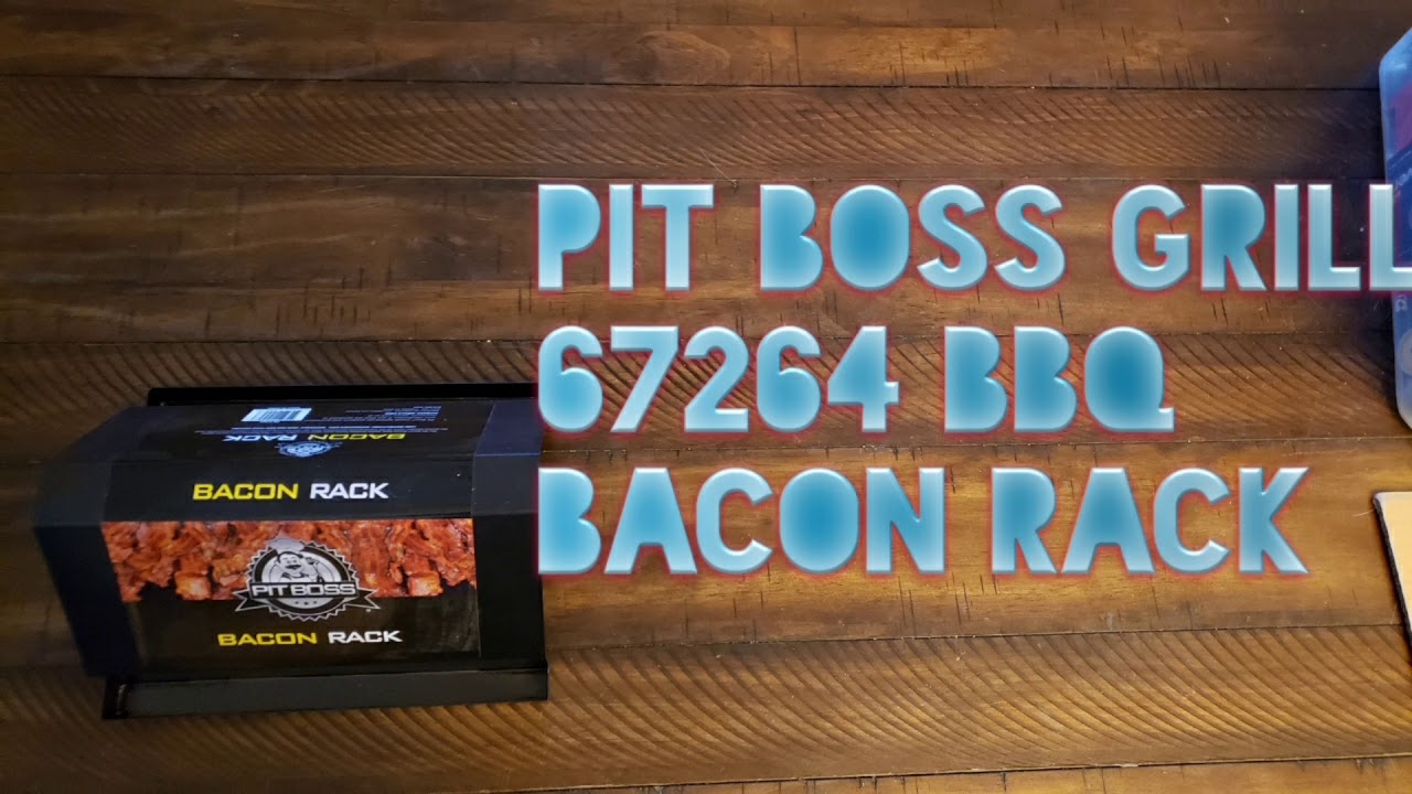 Pit Boss Grills 67264 BBQ Bacon Rack - YouTube