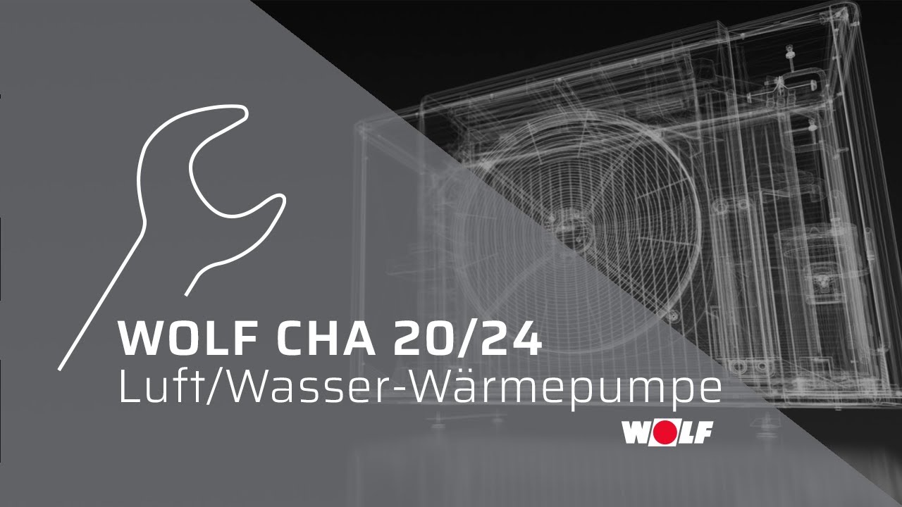 WOLF CHA Luft/Wasser-Wärmepumpe 20/24 - Kaskaden nun bis 100 KW möglich ...