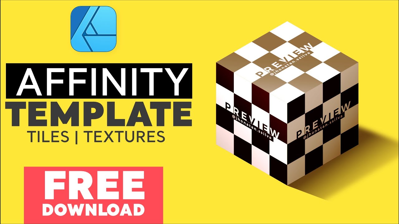 FREE Template | Download Patterns and Texture! Affinity - YouTube