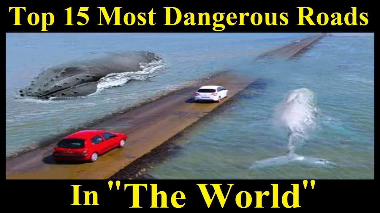 Top 15 Most Strangest Roads In The World - YouTube