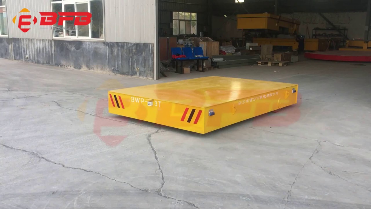 Trackless Adjustable Material Handling Trolley/Railless 360 Degree ...