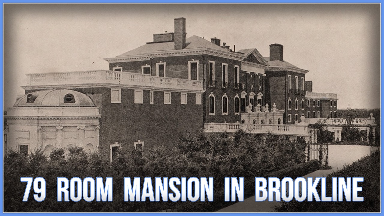 Gilded Age Renovations: The 79-Room Brandegee Estate in Brookline - YouTube