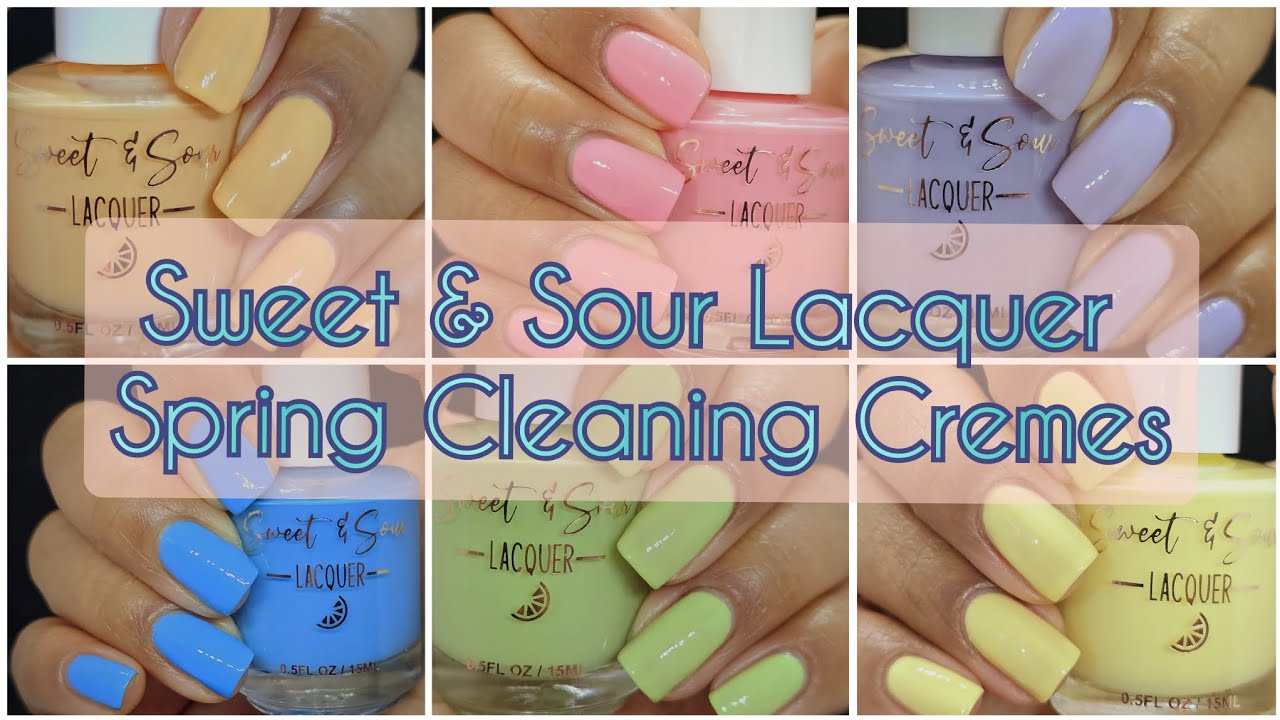 Sweet & Sour Spring Cleaning Cremes (PR) - YouTube