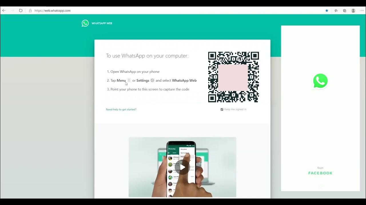 How to open WhatsApp Web on computer? ( Bilgisayarda WhatsApp Web Nasıl ...